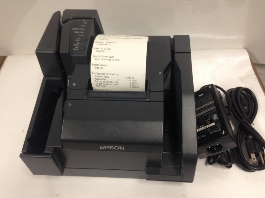 Epson TMS9000 Printer and Check Scanner M273A | HARD tec